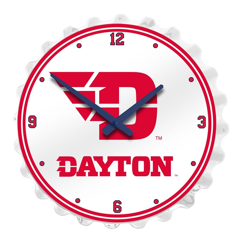 Dayton Flyers: Bottle Cap Wall Clock - The Fan-Brand