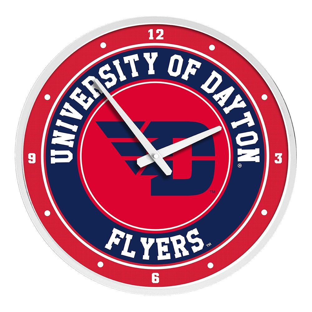 Dayton Flyers: Modern Disc Wall Clock - The Fan-Brand