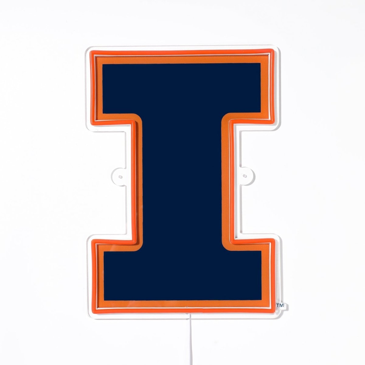 Illinois Fighting Illini: Die-Cut LED Neon Sign - The Fan-Brand