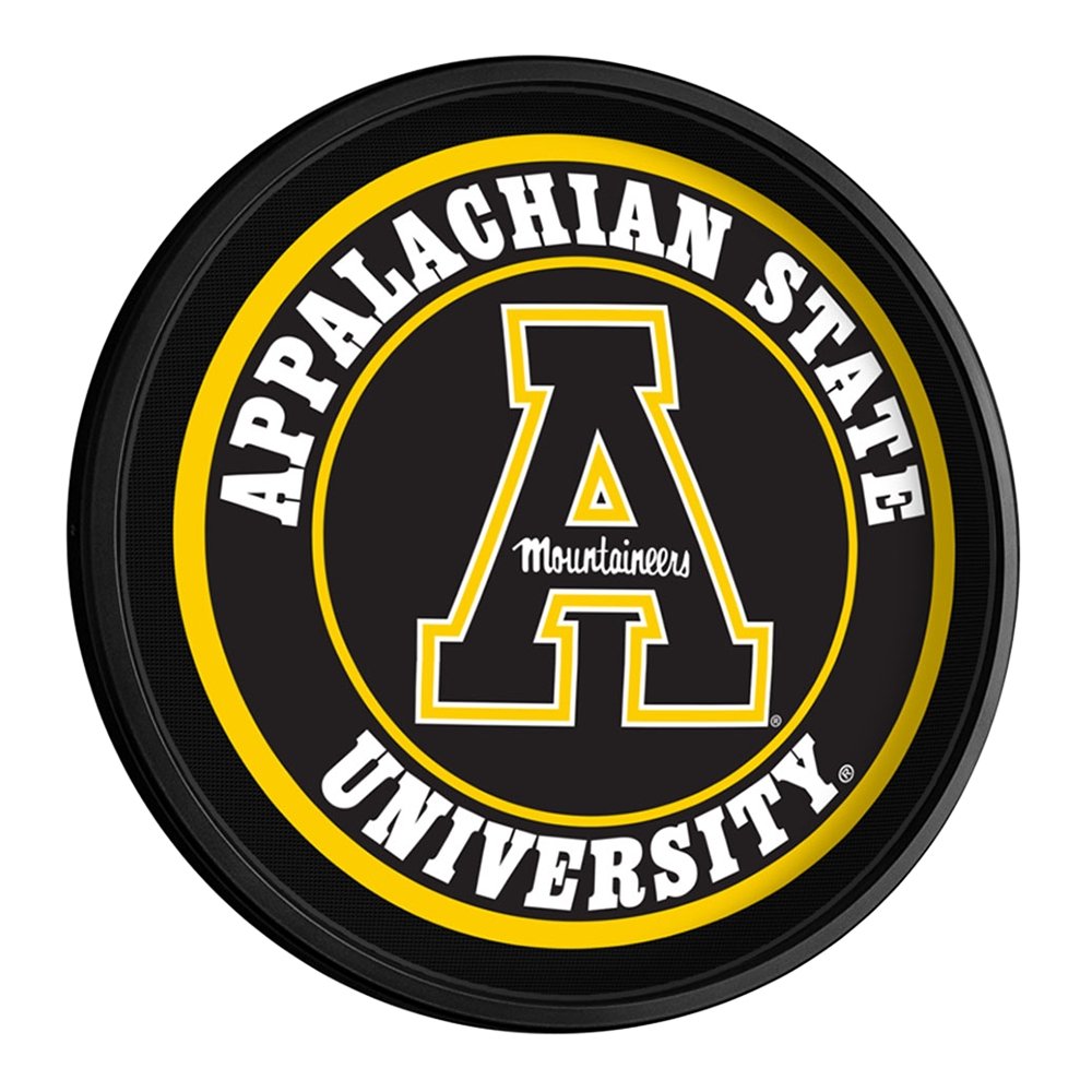 Appalachian State Mountaineers: Original Round Slimline Lighted Wall ...