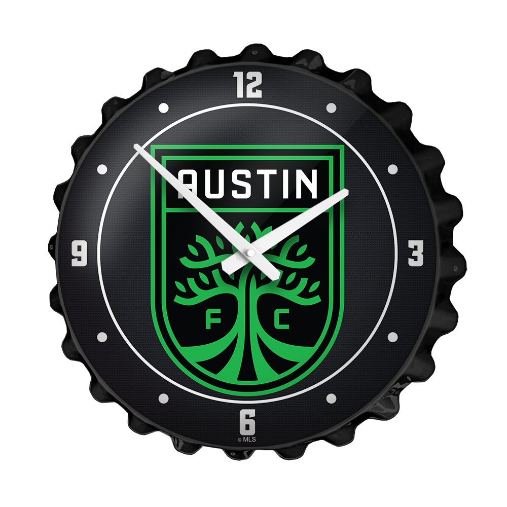 Austin F.C.: Bottle Cap Wall Clock - The Fan-Brand