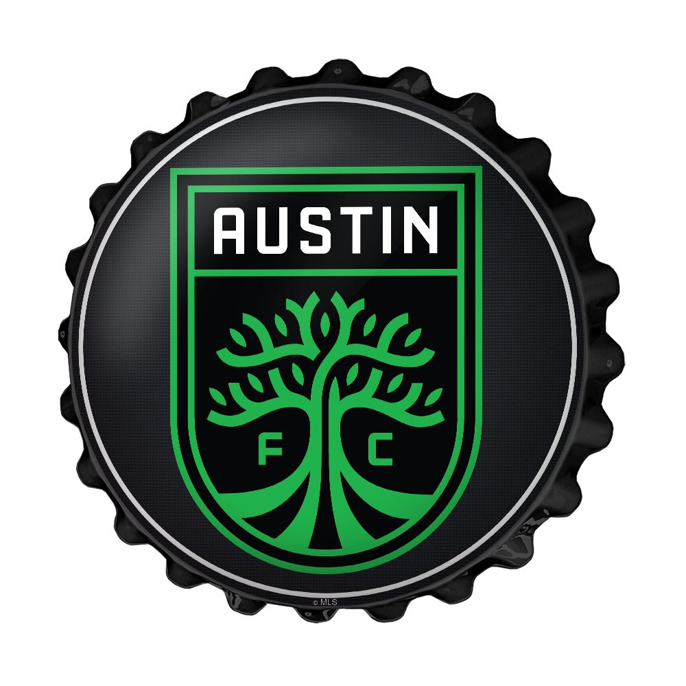 Austin F.C.: Bottle Cap Wall Sign - The Fan-Brand