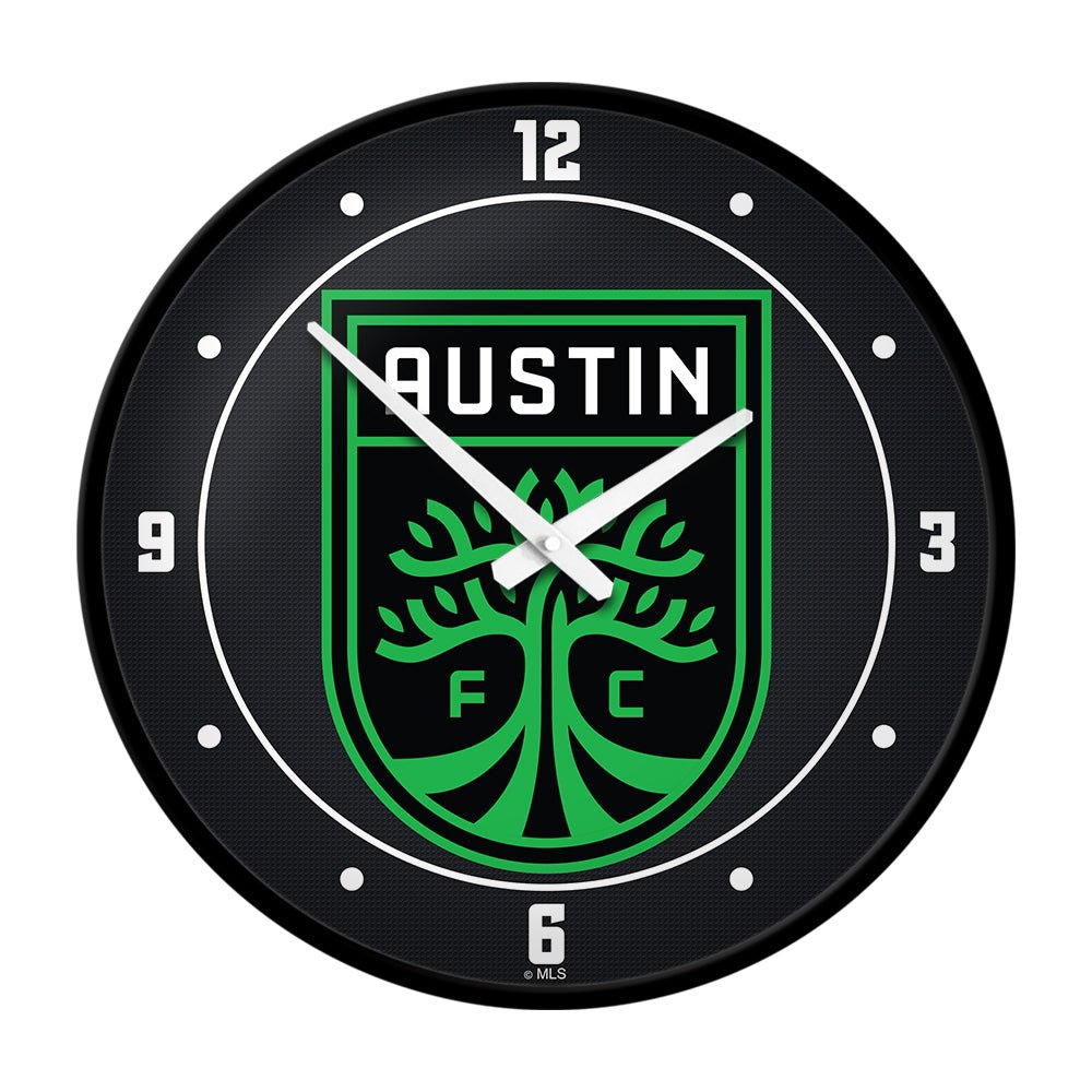 Austin F.C.: Modern Disc Wall Clock - The Fan-Brand
