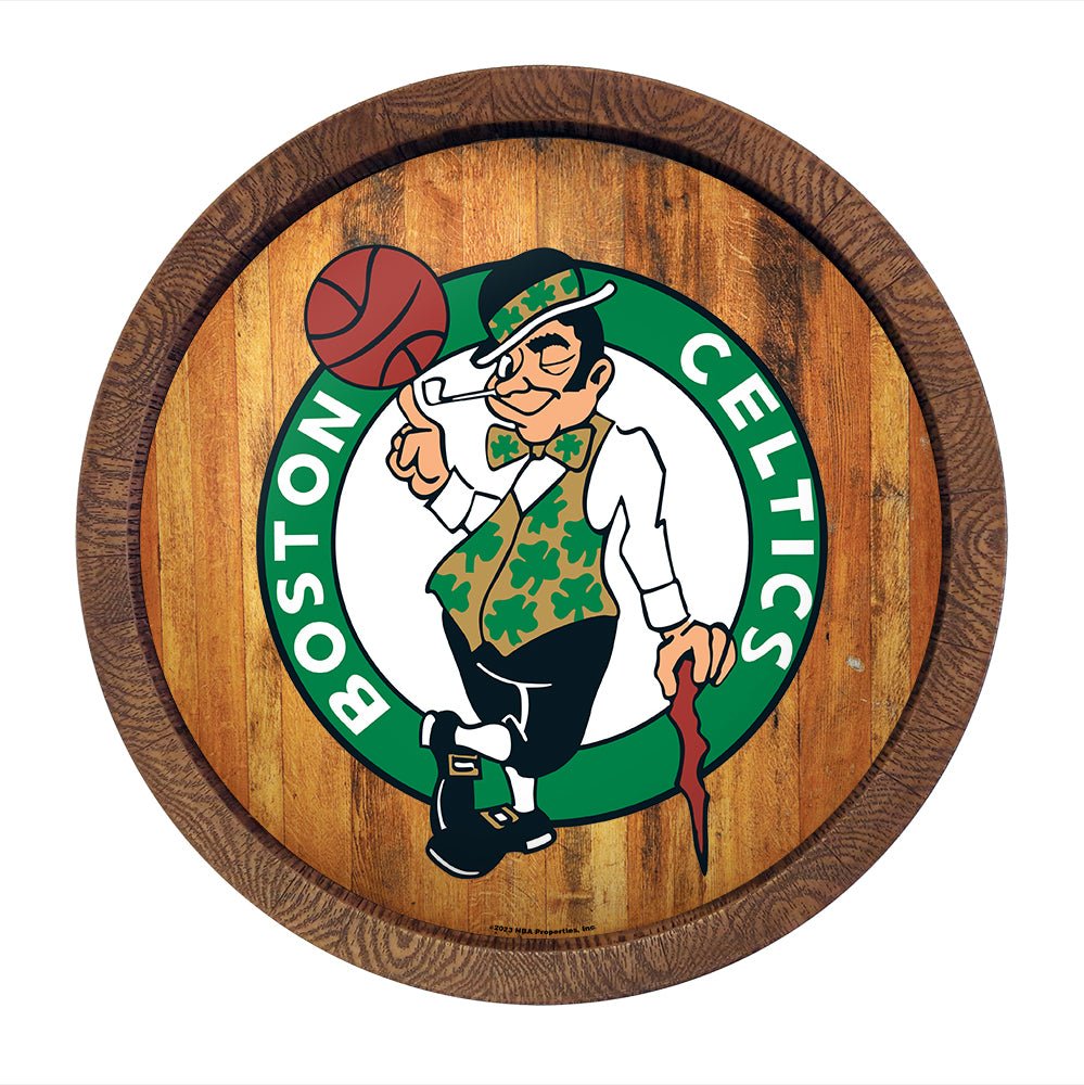 Boston Celtics: "Faux" Barrel Top Sign - The Fan-Brand