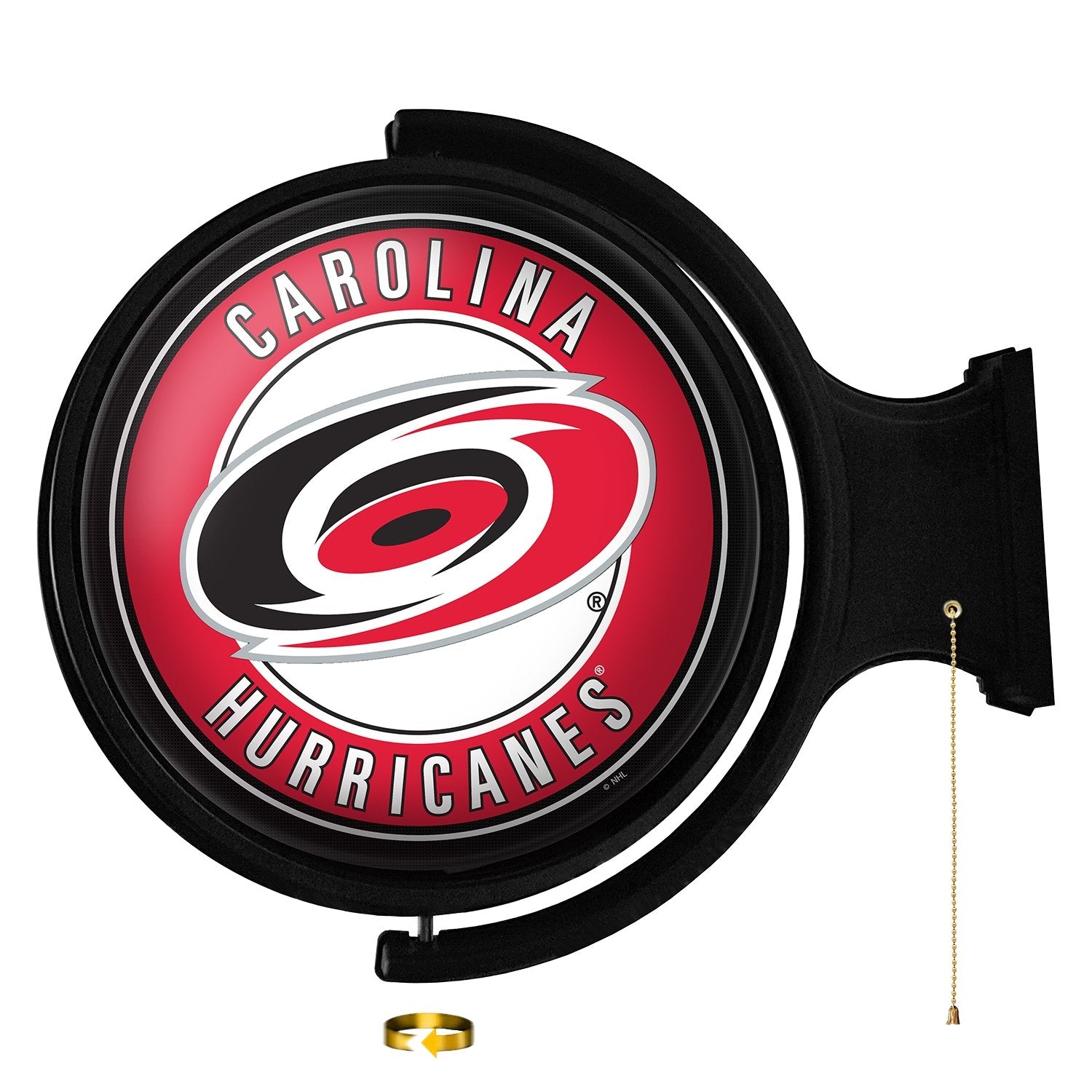 Carolina Hurricanes: Retro Lighted Wall Clock - The Fan-Brand