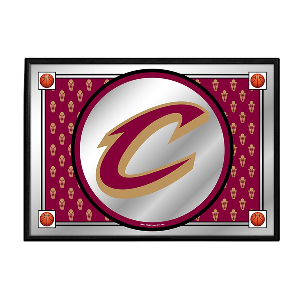 Cleveland Cavaliers: Team Spirit - Framed Mirrored Wall Sign - The Fan ...