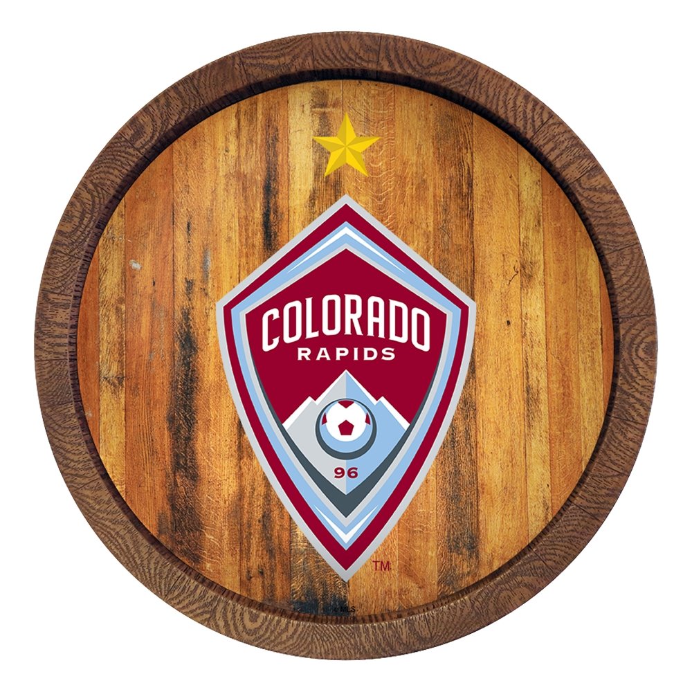 Colorado Rapids: "Faux" Barrel Top Sign - The Fan-Brand