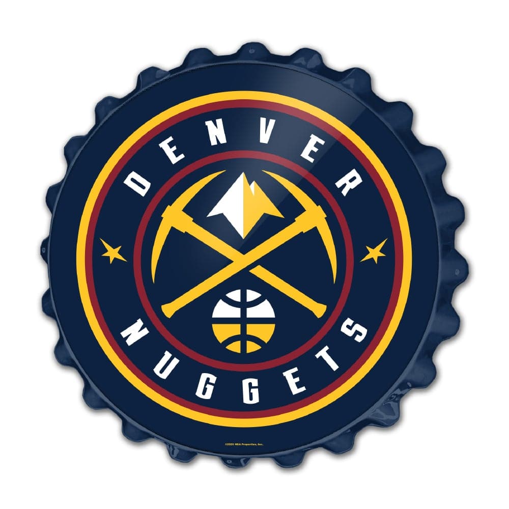 Denver Nuggets: Bottle Cap Wall Sign - The Fan-Brand