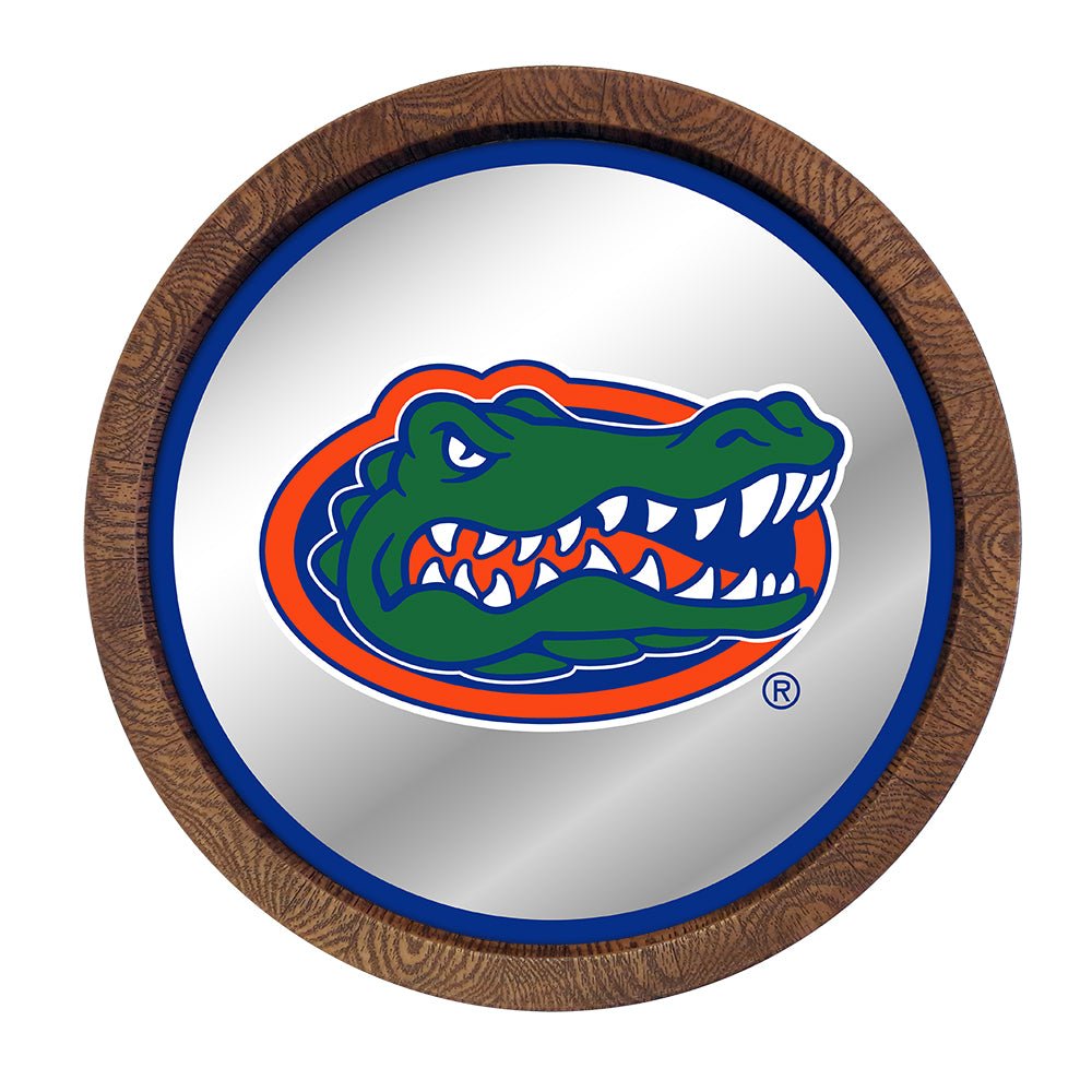 Florida Gators: Logo - Mirrored Barrel Top Mirrored Wall Sign - The Fan ...