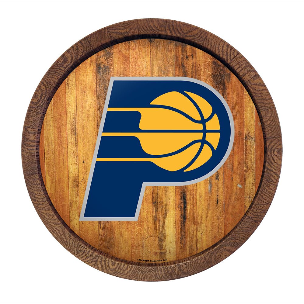Indiana Pacers: "Faux" Barrel Top Sign - The Fan-Brand