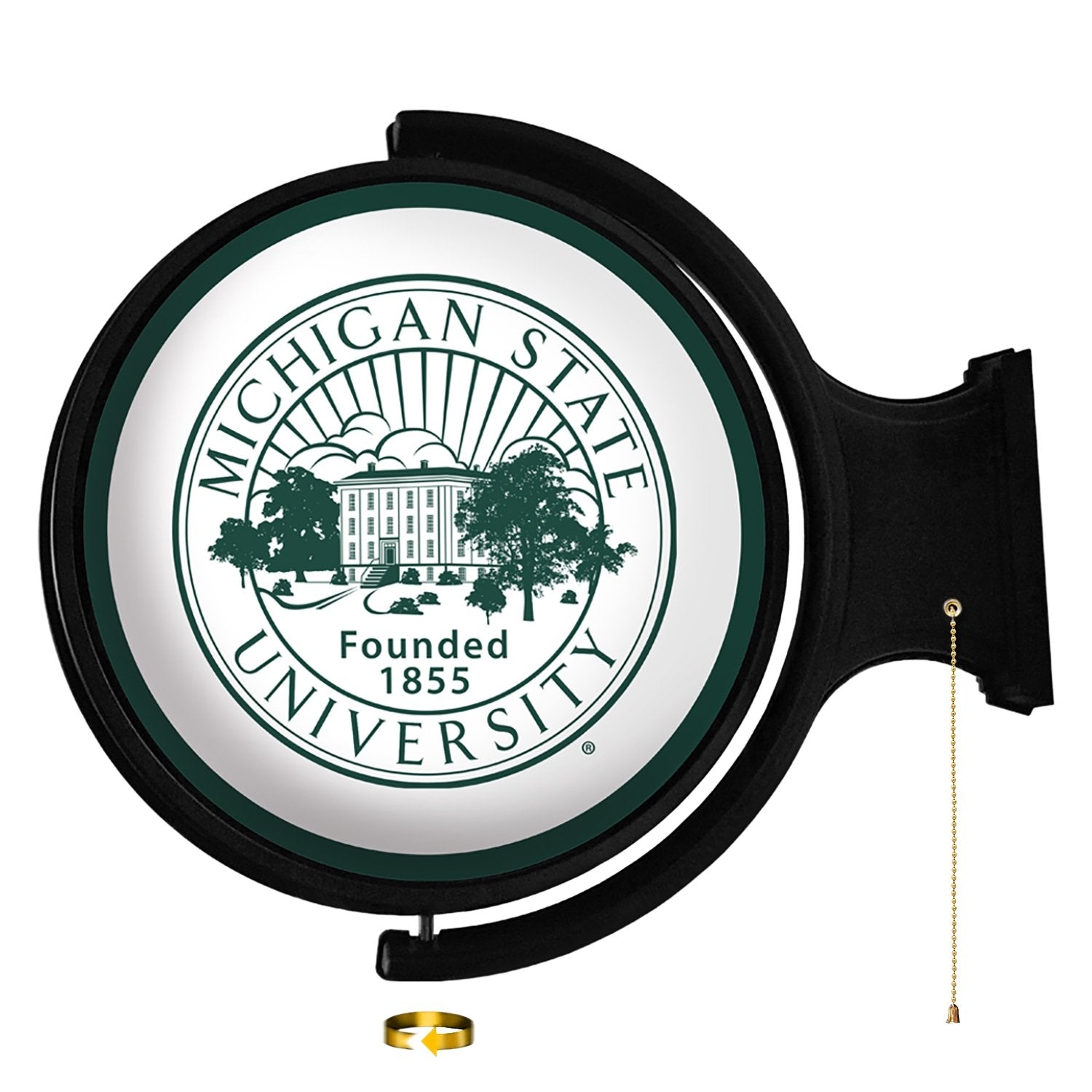 Michigan State Spartans: University Seal - Original Round Rotating ...