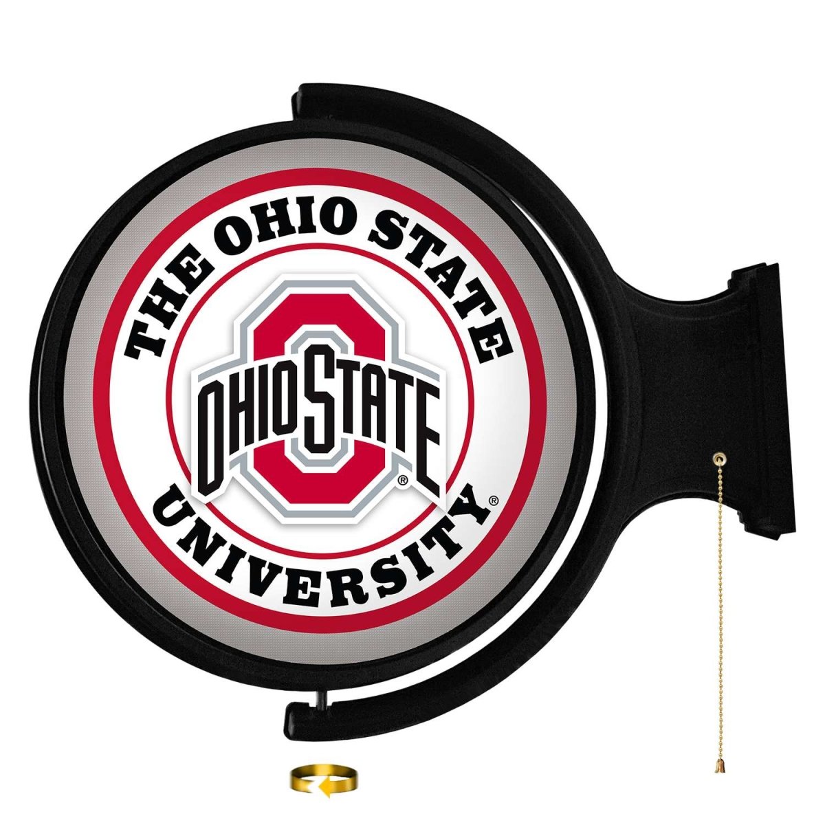 Ohio State Buckeyes: Athletic Mark - Original Round Rotating Lighted ...