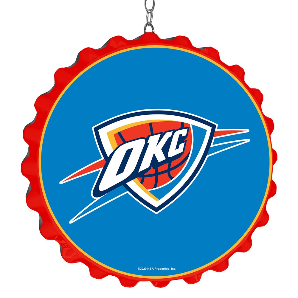 Oklahoma City Thunder: Bottle Cap Dangler - The Fan-Brand