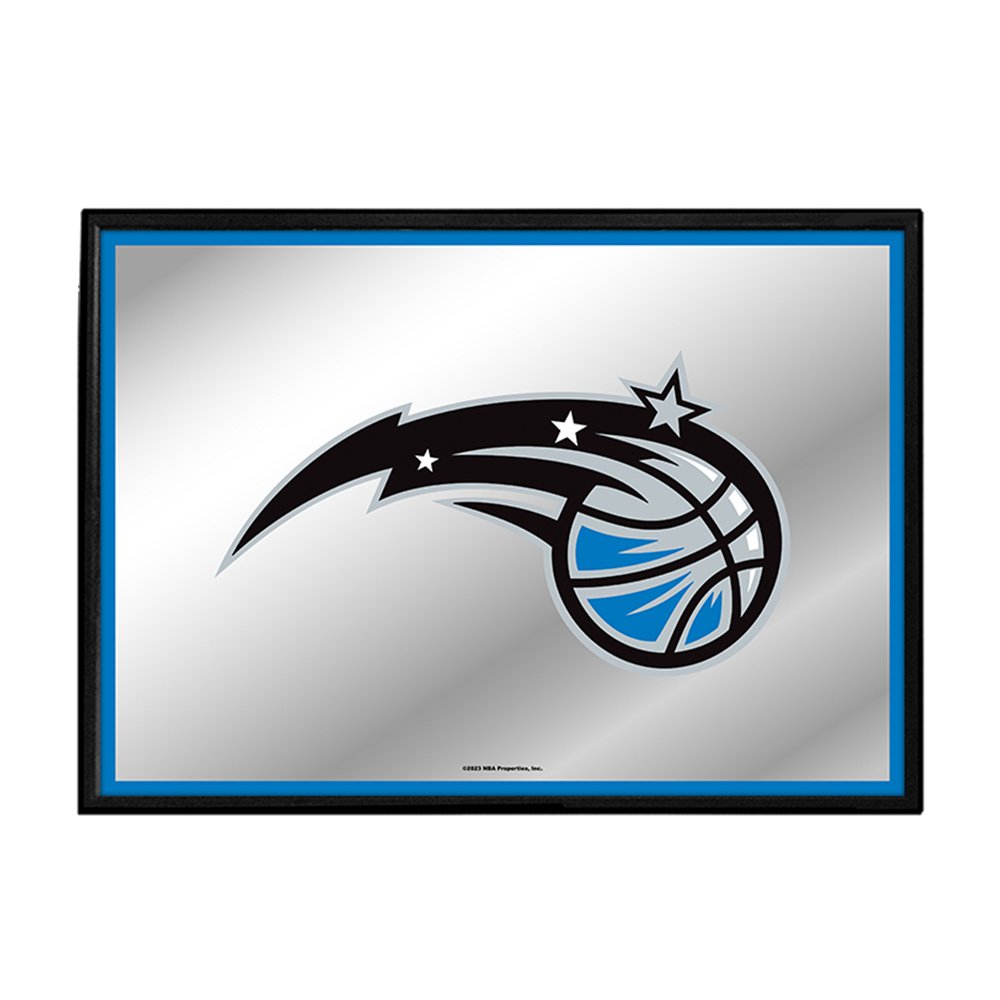 Orlando Magic: Framed Mirrored Wall Sign - The Fan-Brand