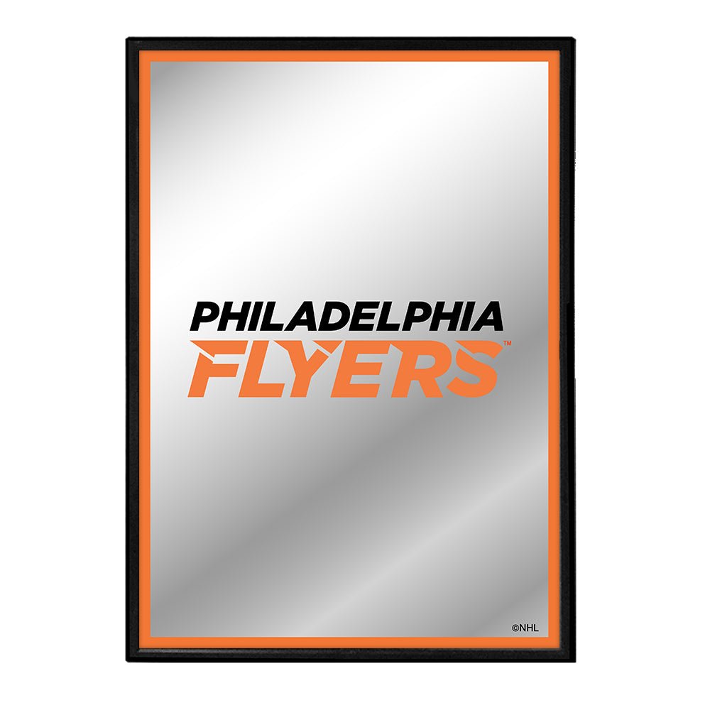 Philadelphia Flyers: Logo - Framed Mirrored Wall Sign - The Fan-Brand