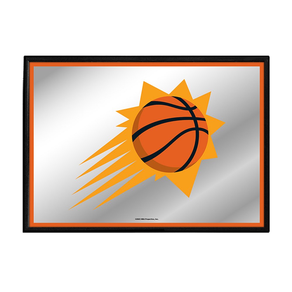 Phoenix Suns: Framed Mirrored Wall Sign - The Fan-Brand