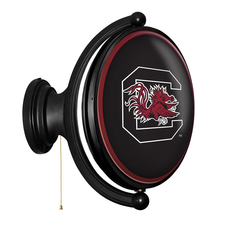 South Carolina Gamecocks: Original Oval Rotating Lighted Wall Sign ...