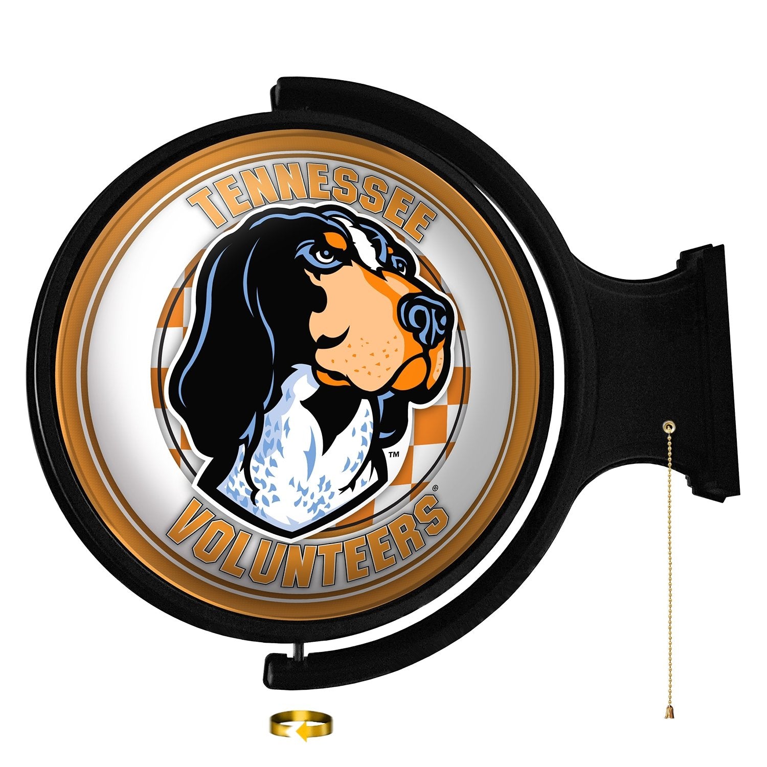 Tennessee Volunteers: Mascot - Original Round Rotating Lighted Wall ...