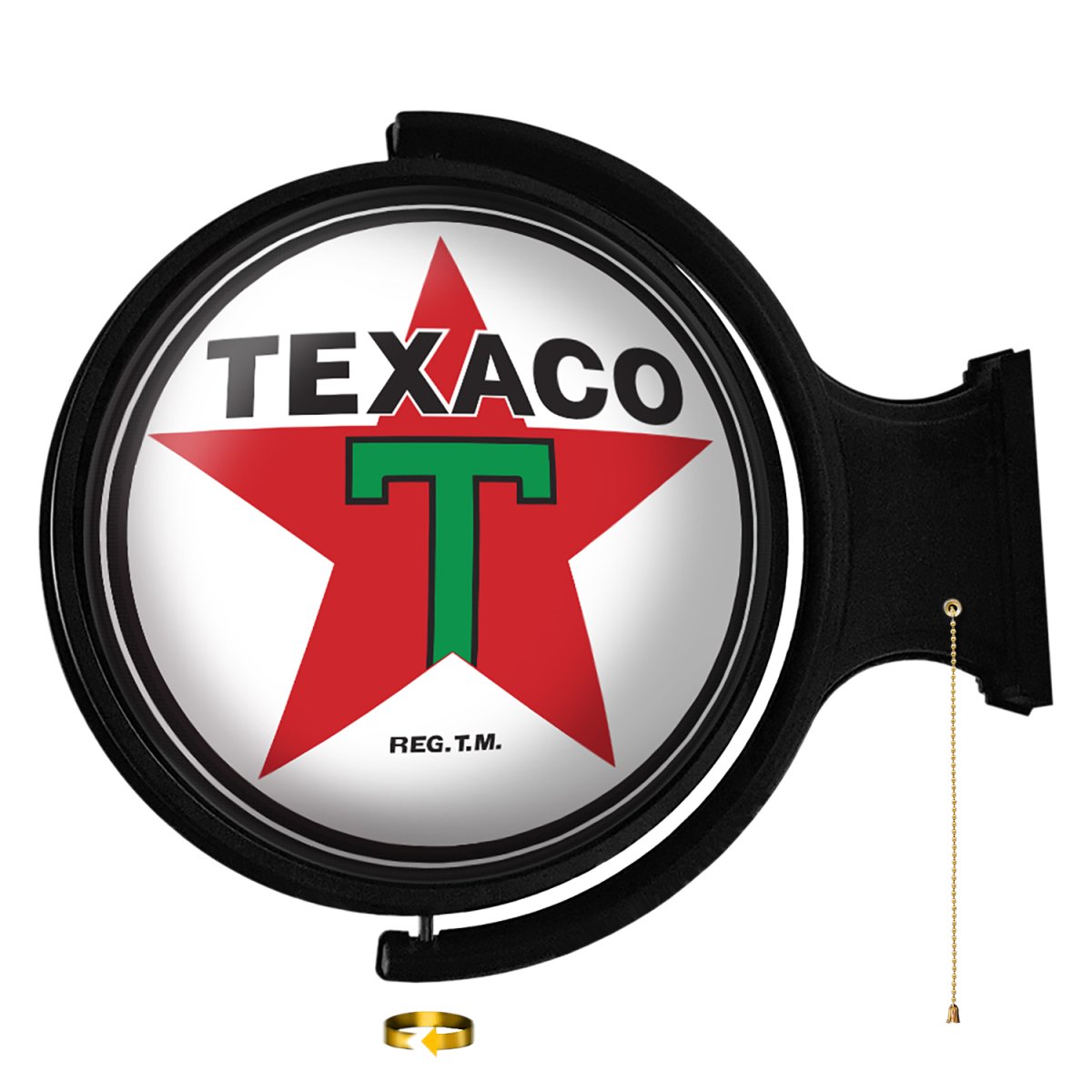 Texaco: Heritage - Original Round Rotating Lighted Wall Sign - The Fan ...