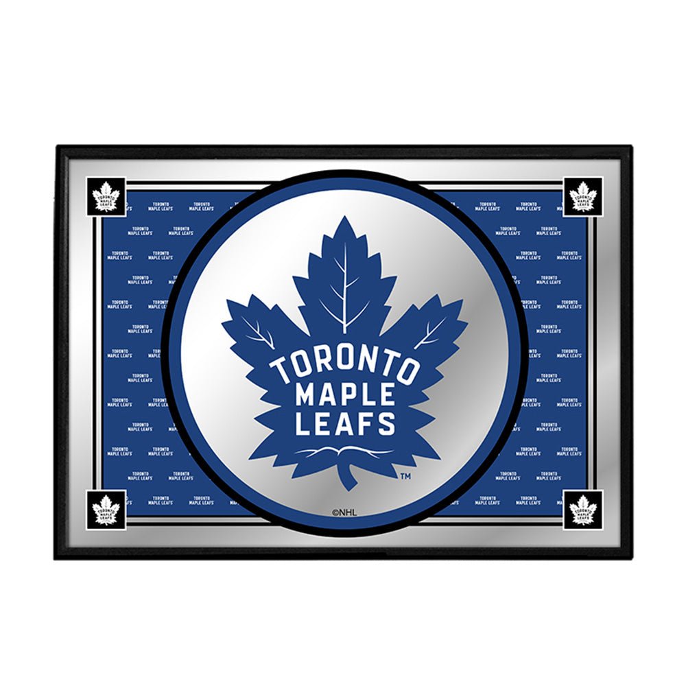 Toronto Maple Leafs: Team Spirit - Framed Mirrored Wall Sign - The Fan ...