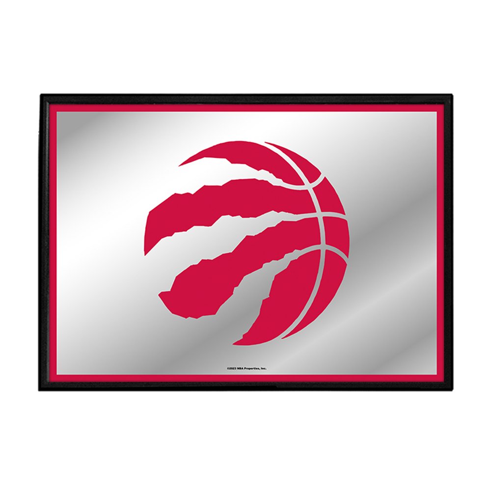 Toronto Raptors: Framed Mirrored Wall Sign - The Fan-Brand