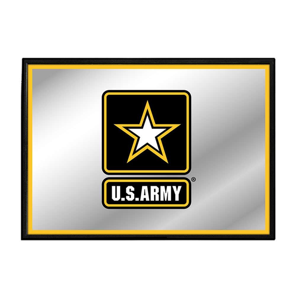US Army Army: Framed Mirrored Wall Sign - The Fan-Brand