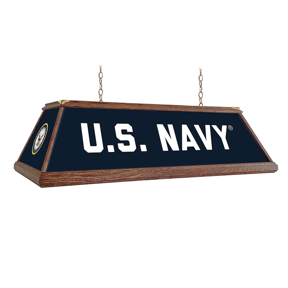US Navy: Premium Wood Pool Table Light - The Fan-Brand
