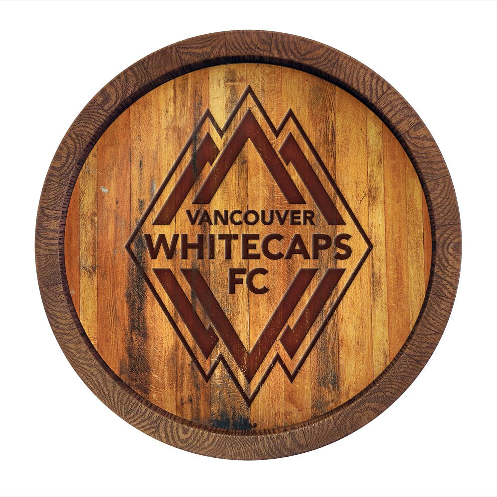 Vancouver Whitecaps FC: Branded "Faux" Barrel Top Sign - The Fan-Brand
