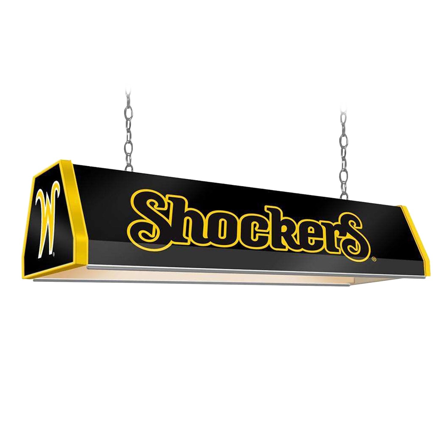 Wichita State Shockers: Script W - Standard Pool Table Light - The Fan ...